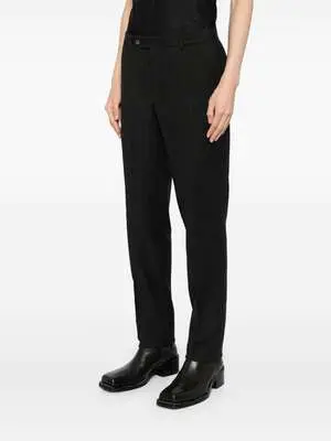 LANVIN Pressed-crease Wool Trousers