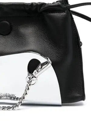 PUBLISHED BY Chrome-detail Leather Shoulder Bag