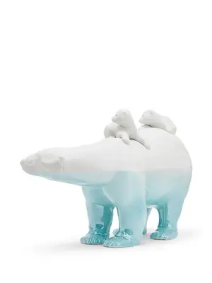 LLADRO Mummy Bear And Babies Sculpture