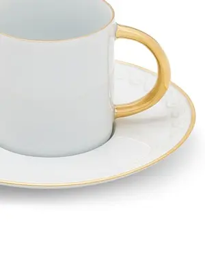 L'Objet Neptune Espresso Cups And Saucer