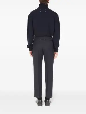 MAISON MARGIELA Virgin-wool Cropped Trousers