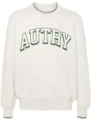 AUTRY Logo-print Sweatshirt - Grey