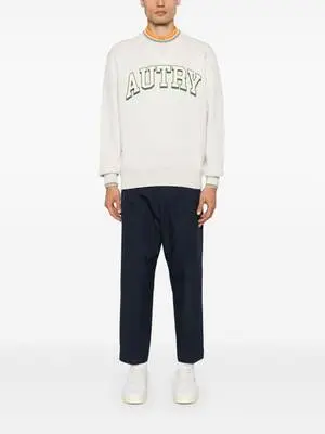 AUTRY Logo-print Sweatshirt - Grey