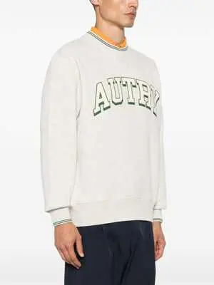 AUTRY Logo-print Sweatshirt - Grey