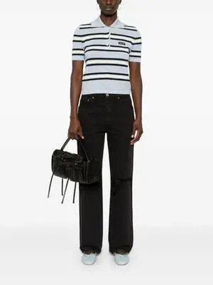 RE/DONE High-waisted Flared-leg Jeans