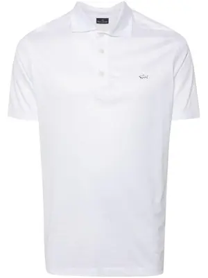 Paul & Shark Cotton Polo Shirt - White