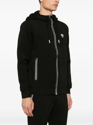 Emporio Armani Rubberised Logo Hoodie