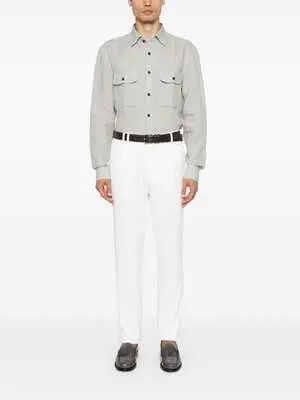 Brioni Military Shirt - Green