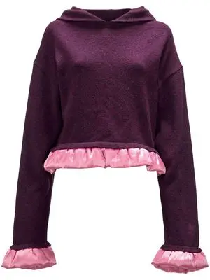 Jw Anderson Gathered Sweatshirts Hoodies For Women