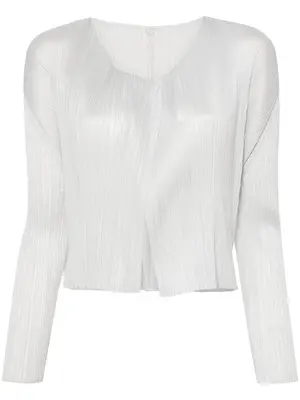 Issey Miyake Plissé Jacket - Grey