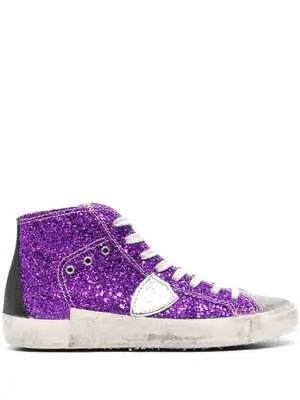 Philippe Model High-top Sneakers - Purple