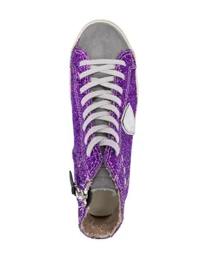Philippe Model High-top Sneakers - Purple