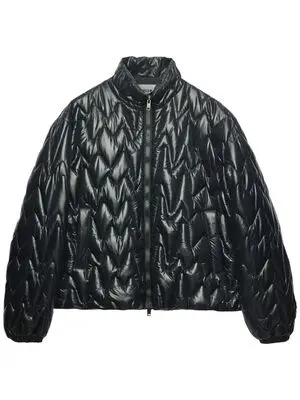 MSGM Quilted Padded Jacket - Black