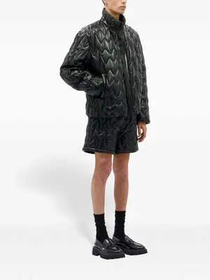MSGM Quilted Padded Jacket - Black