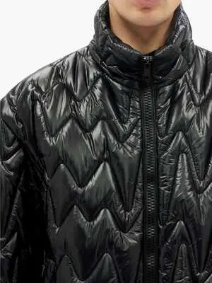 MSGM Quilted Padded Jacket - Black
