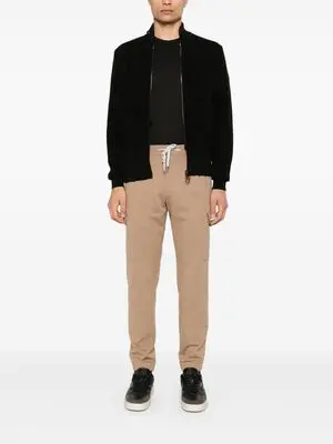 Paul & Shark Ribbed-knit Cardigan - Black