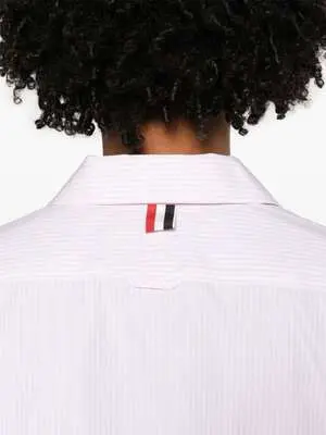 Thom Browne Striped Cropped Shirt