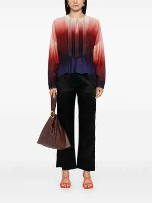 FORTE_FORTE Gradient-effect Blouse