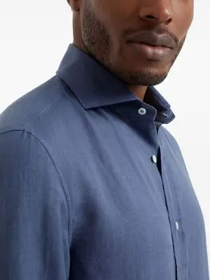 Brunello Cucinelli Long-sleeve Button-up Shirt