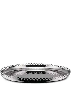 ALESSI Edges Serving Tray - Silver