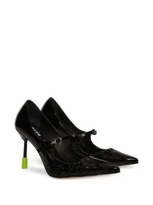 MSGM 90mm Iconic Heel Pumps