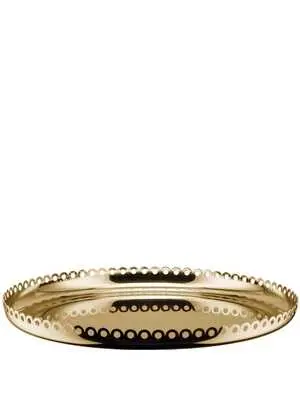 ALESSI Edges Decorative Tray - Gold