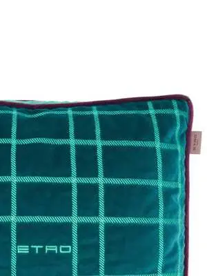 Etro Logo Plush-finish Cushion