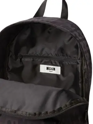 MSGM Logo-print Backpack