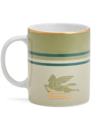 Etro Pegaso Logo Mug - Green
