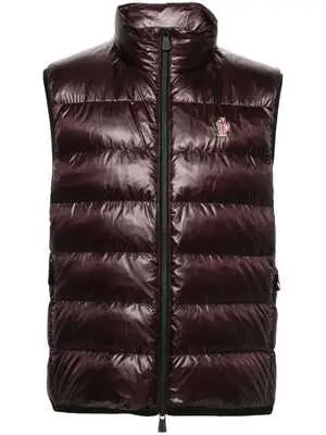 Moncler Panelled Gilet - Purple