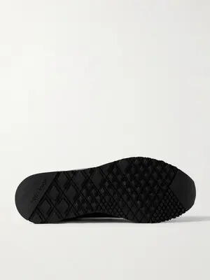 John Lobb Lift Leather Slip-on Sneakers - Black