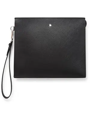 Montblanc Textured-leather Pouch