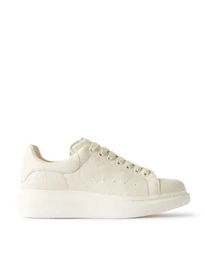 Alexander Mcqueen Textured Shoes For Men