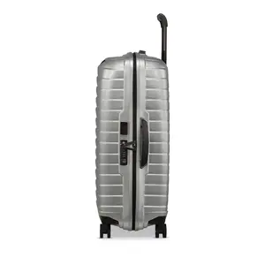 SAMSONITE Proxis Medium Spinner Checked Suitcase - Silver