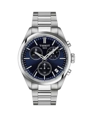 TISSOT Pr 100 Chronograph 40mm - Blue/silver