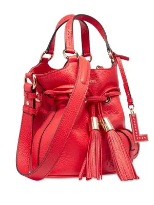 LANCEL Small Premier Flirt Bucket Bag - Red
