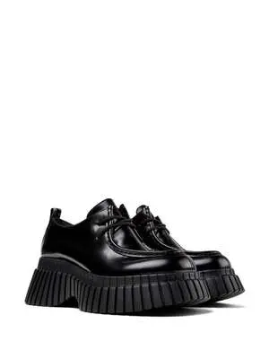 Camper Derby Shoes With Chunky Platform Sole - Black