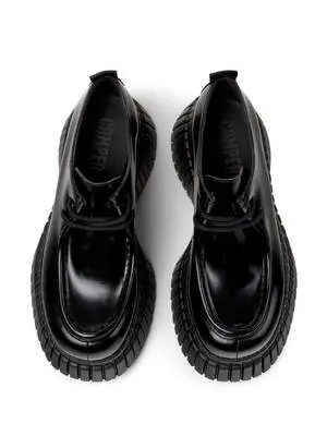 Camper Derby Shoes With Chunky Platform Sole - Black