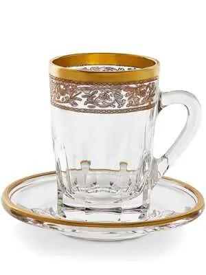 MARIO CIONI & C Crystal Tea Set - White