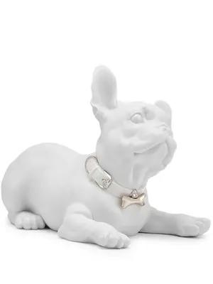 LLADRO Dog Porcelain Sculpture - White
