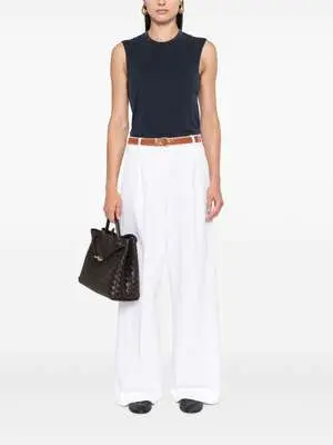 Officine Générale Crew-neck Tank Top - Blue