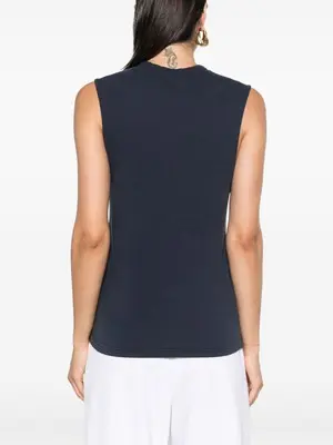 Officine Générale Crew-neck Tank Top - Blue
