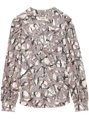 Zadig&Voltaire Telia Wild Chains Top