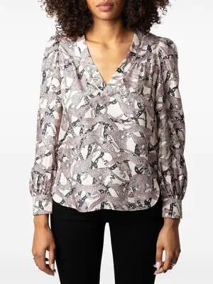Zadig&Voltaire Telia Wild Chains Top