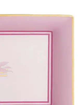 Etro Pegaso-motif Porcelain Tray