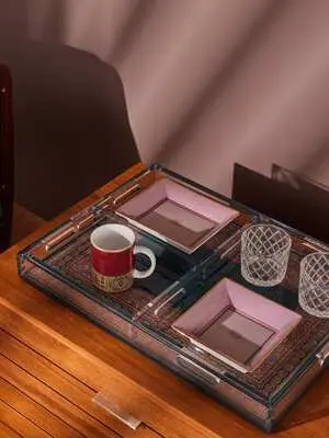 Etro Pegaso-motif Porcelain Tray