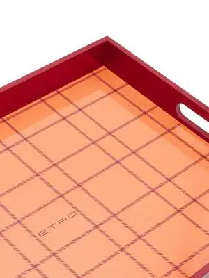 Etro Tartan Check-print Tray