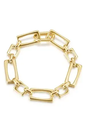 JANE BASCH DESIGNS Mixed Link Chain Bracelet - Gold