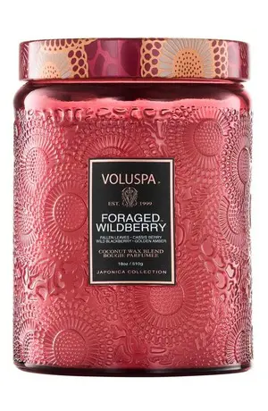 Voluspa Large Jar Candle - Foraged Wildberry