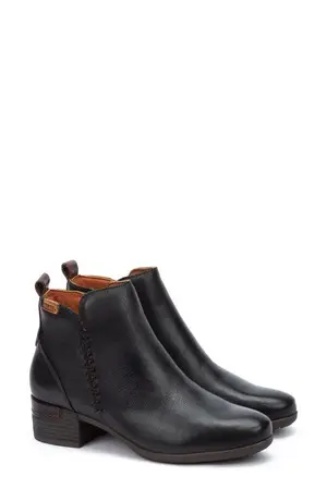 Pikolinos Malaga Leather Bootie - Black